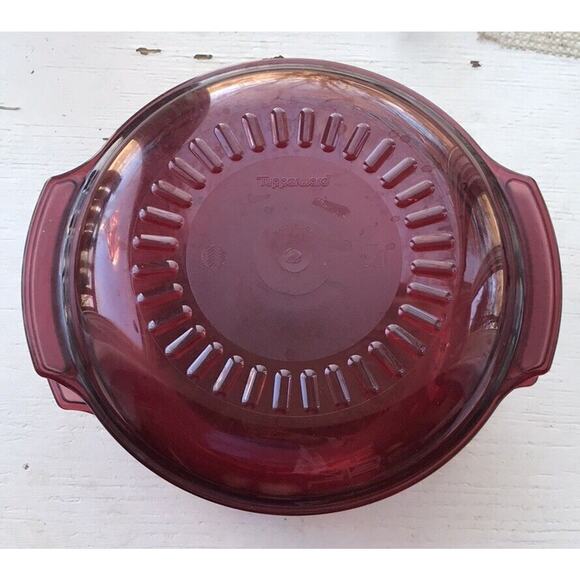 Tupperware | Kitchen | Vintage Tupperware 20c Cranberry 3 Piece ...